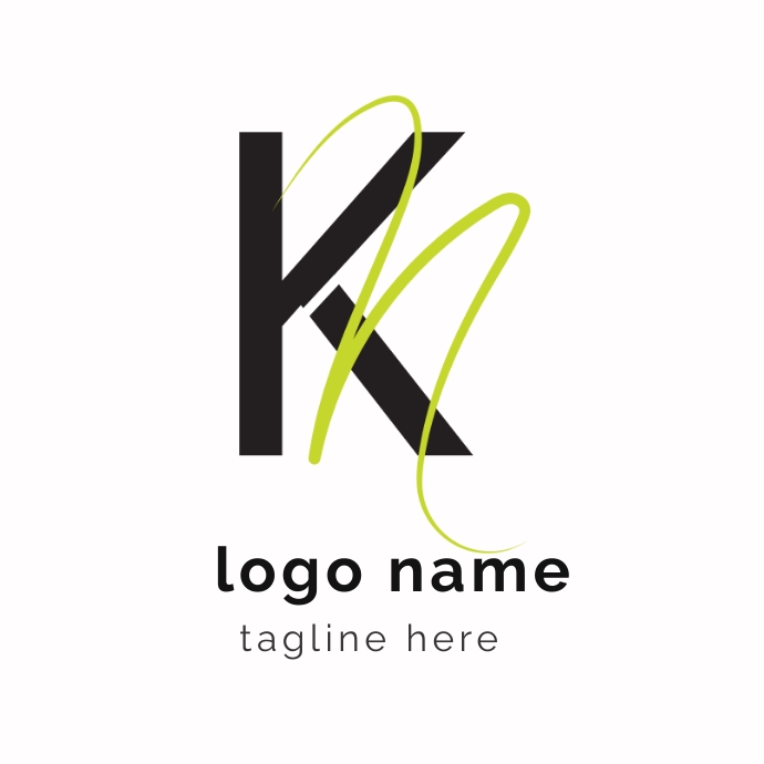 Copy of K logo design| Company logo | PosterMyWall